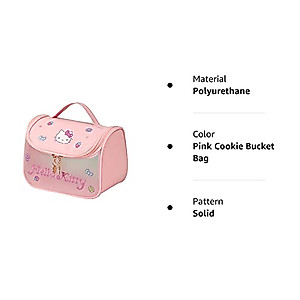 Large Capacity Cosmetic Bag Travel Make up Bag Toiletry Pouch Packing Bag with Zipper Accessory Organizer for Women (Pink-A)