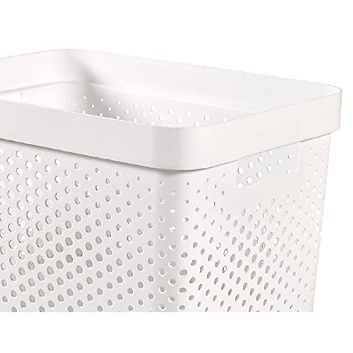 Curver Storage Basket, White, One Size (248636)