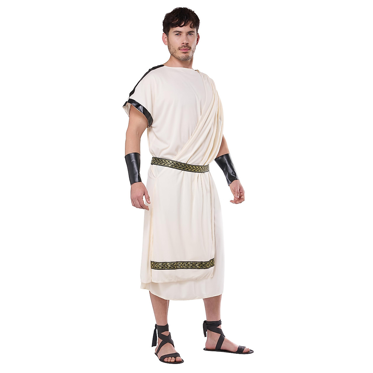 California Costumes Deluxe Mens Toga Costume Standard White