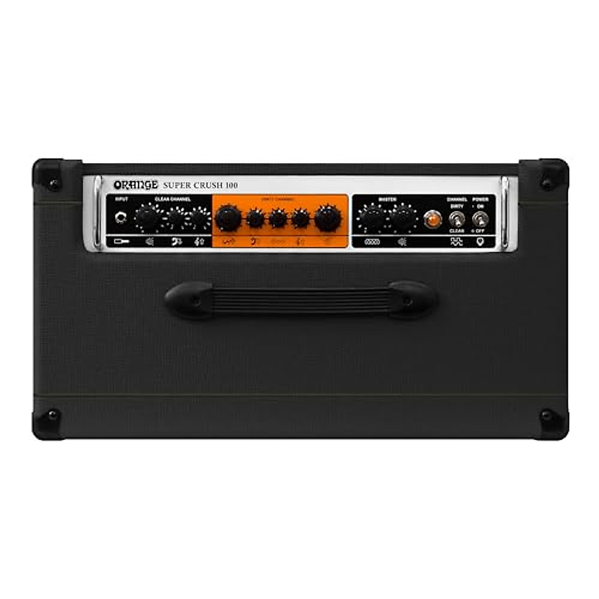 Orange Super Crush Combo 1x12in 100 Watts, Black