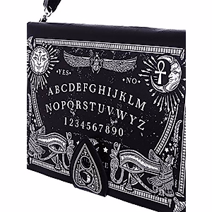 RE Style Gothic Ouija Board Occult Spirit Board Handbag, Black