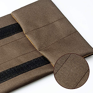 Efoxcity Waterproof Twin Door Draft Stopper Adjustable Size 30" to 36" Weather Stripping Noise Blocker Window Breeze Blocker