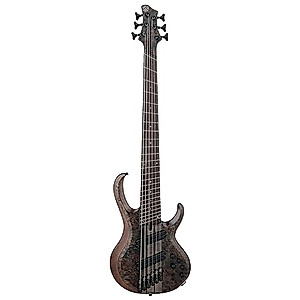 Ibanez BTB806MS 6-string Bass Guitar - Transparent Gray Flat