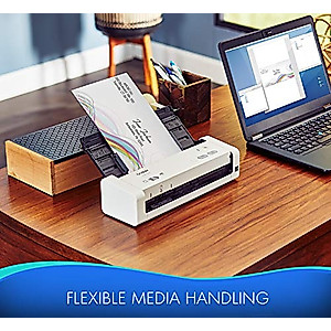 Brother Easy-to-Use Compact Desktop Scanner, ADS-1200, Fast Scan Speeds, Ideal for Home, Home Office or On-The-Go Professionals