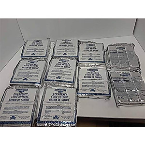 Mainstay Emergency Food Rations with Outdoors Equipment Emergency Guide-3600 Calorie Bar- Full Case