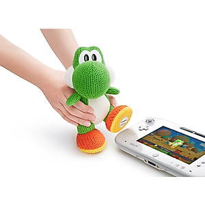Green Yarn Big Yoshi amiibo (yoshi Woolly World) jp var