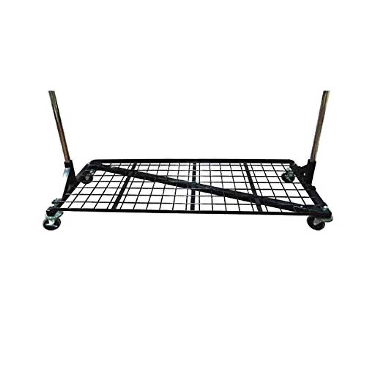 Only Garment Racks #01-333BL Only Garment Racks Heavy Duty Storage Base Shelf for Z Racks - Black