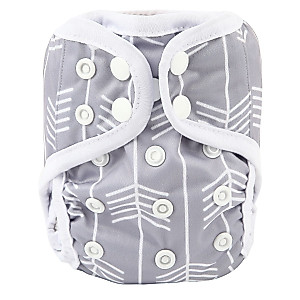 Sigzagor Newborn Baby Diaper Nappy Cover 8lbs-10lbs (Arrow)