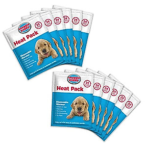 SmartPetLove Original Replacement Heat Packs for Pets - Contains 12 Replacement Heat Packs which are odourless and Made with All Natural Ingredients.