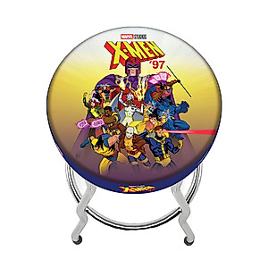 ARCADE1UP Adjustable Video Game Stool with Leg Extenders, X-Men -97
