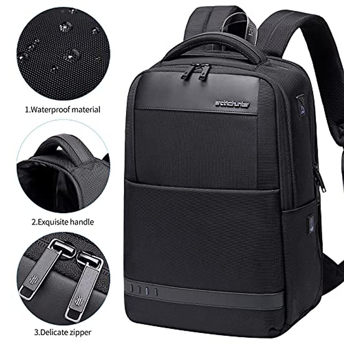 Arctic Hunter 15.6 Inch Laptop Backpack Business Travel Water Resistant Computer Backpack for College Work Business Trip