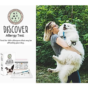 Allergy Test My Pet Dog Sensitivity and Intolerance Testing Kits Home Sample Collection Kit for Dogs Allergy