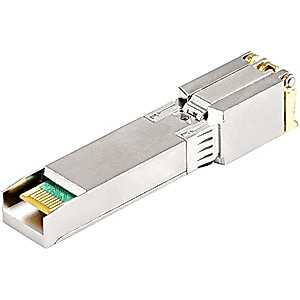 StarTech.com HPE 813874-B21 Compatible SFP+ Module - 10GBASE-T - SFP to RJ45 Cat6/Cat5e - 10GE Gigabit Ethernet SFP+ - RJ-45 30m - HPE BladeSystem, c-Class (813874B21ST)