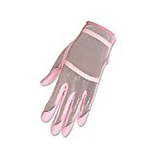 HJ Glove Women's Pink Solaire Full Length Golf Glove, Small, Right Hand