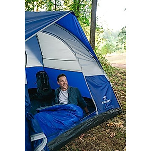 Stansport Explorer 4 Lb.-33 in X 75 in Rectangular Sleeping Bag , Blue