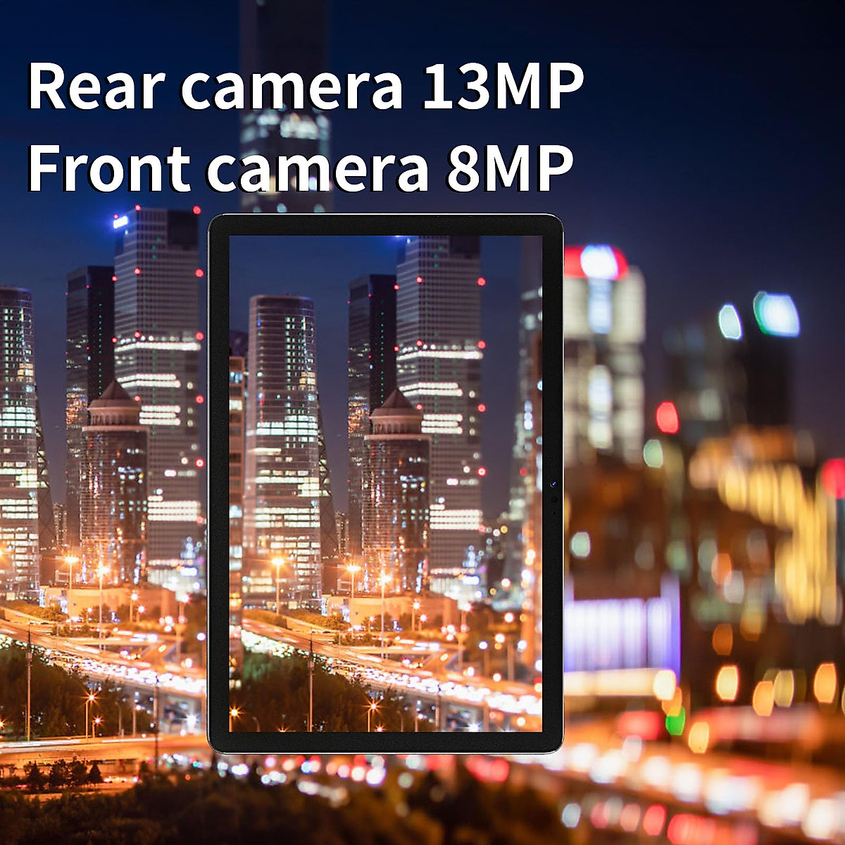 aiprotablet Android 13 Tablet 10.5 inch Tablets, 1920x1200 FHD IPS Display, 4G Cellular Tablet with 8GB RAM 64GB ROM 1TB Expand, Octa-Core Processor, 6000mAh, 8MP+13MP Camera, Face