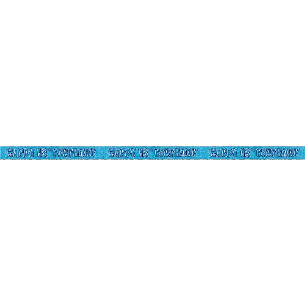 Unique Party Decoration Giant Plastic Rainbow Pennant Banner, 32.8', Multicolor