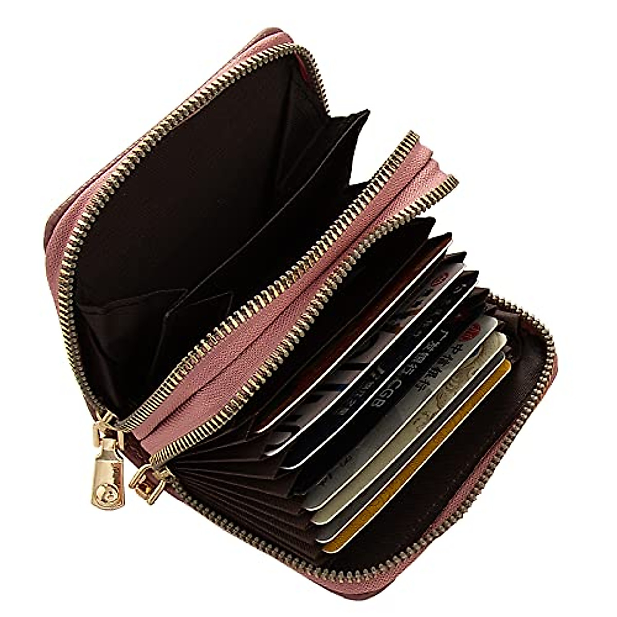 Tessem double zipper wallet Travel accessories wallets card sets of wallet Zero wallet youth fashion wallet purse women's gift