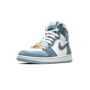 Jordan Womens Air 1 High OG WMNS DM9036 104 Denim - Size 12W