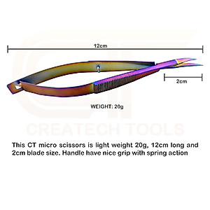 Eyebrow Tweezers Set – Pointed and Slanted Tweezers, Eyebrow Lash Trimming Scissors, Rainbow Professional Set