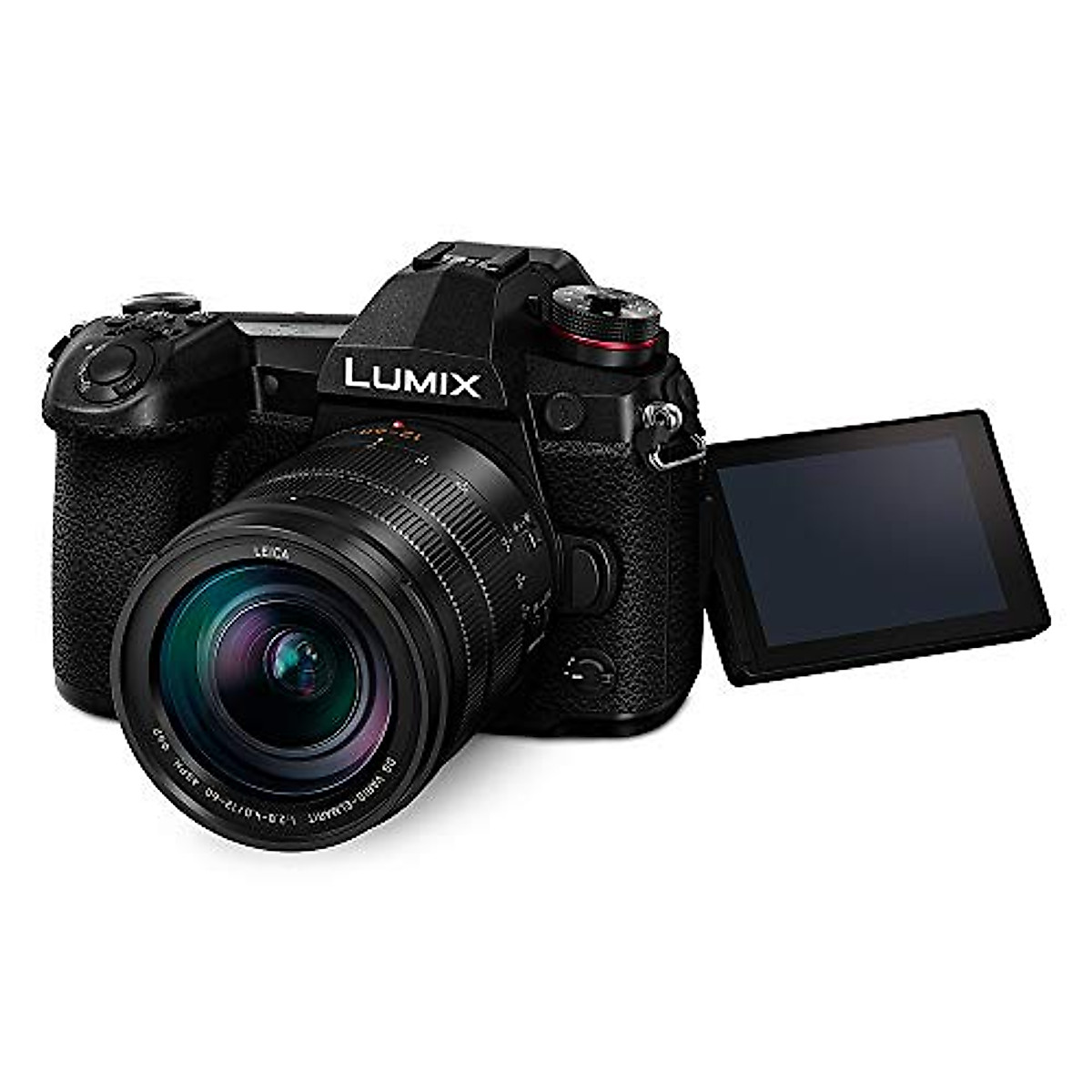 Panasonic LUMIX DC-G9LEB-K G9 Mirrorless Camera with Leica 12-60 mm Lens - Black
