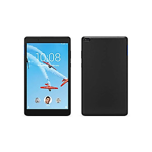 Lenovo Tablet - Android 7.0 (Nougat) - 16 GB Embedded Multi-Chip Package - 8" IPS (1280 x 800) - microSD Slot - Slate Black (ZA3W0054US) (Renewed)