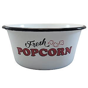 Enamelware - Small Popcorn Bowls (Set of 4)