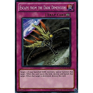 Yu-Gi-Oh! - Escape from The Dark Dimension (SDDC-EN040) - Structure Deck: Dragons Collide - Unlimited Edition - Common