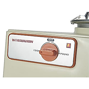 VITASUNHOW Yam Pounder Machine Potato Cassava Puree Baby Food Mixer Automatic Cooking and Mixing Food Processor