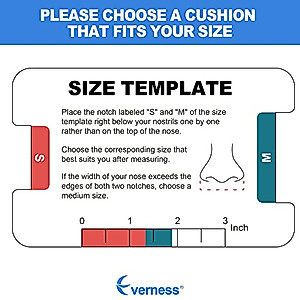 2 Packs Replacement Cushion (M) for F30, Reliable Seal & Comfortable Fit, Compatible with Original Frame, Excellent-Value & Durable Replacement Supplies by Everness (M)