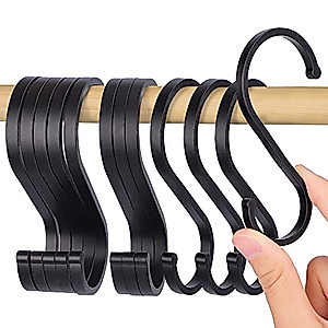 ACMETOP S Hooks 12 Pack Aluminum S Shaped Hooks Heavy Duty