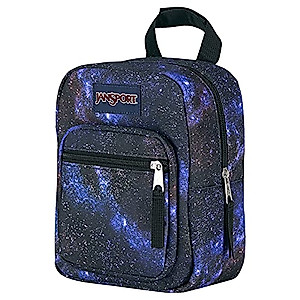 JanSport Big Break Insulated Lunch Bag - Small Soft-Sided Cooler Lunch Box Ideal for School, Work, or Meal Prep, Night Sky