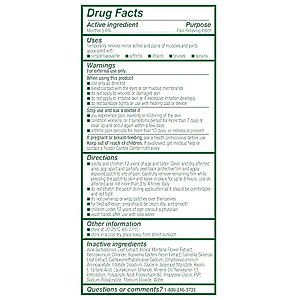 Biofreeze Pain Relief Flexible Strips Pre-Cut, 4Ct. Pain Relief for Sore Muscles, Arthritis, Backaches, Sore Joints, Sprains, Strains, and Bruises (Packaging May Vary)