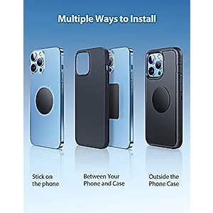 VICSEED 𝟮𝟬𝟮𝟯 𝙐𝙥𝙜𝙧𝙖𝙙𝙚𝙙 Magnetic Phone Holder for Car [6 Strong N55 Magnets] Magnetic Car Mount [1S Put &Take] Car Vent Phone Mount for Car Hands-Free Holder, Fit with All Smartphones