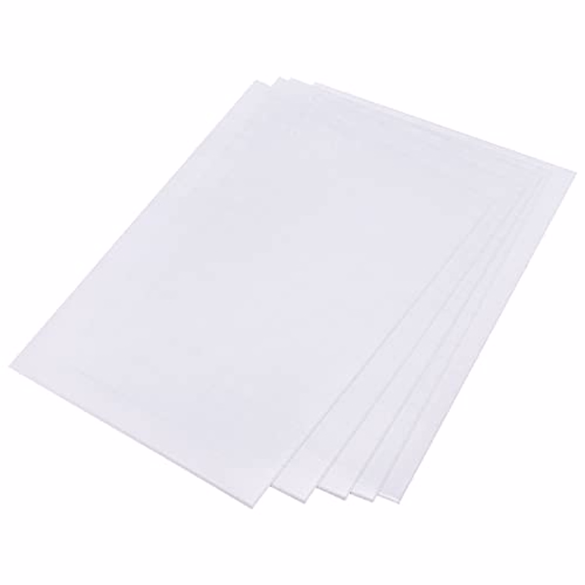 MECCANIXITY Self-Sealing Laminating Pouches Lamination Film Clear Sheet, 180x129x0.26mm for Photo, Paper, Menu, Pack of 5