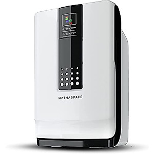 HATHASPACE Smart Air Purifiers for Home, Large Room - HSP001 - True HEPA Air Purifier & Filter for Allergens, Pets, Smoke, Removes 99.9% of Dust, Pet Dander, Odors - 700 SqFt Coverage