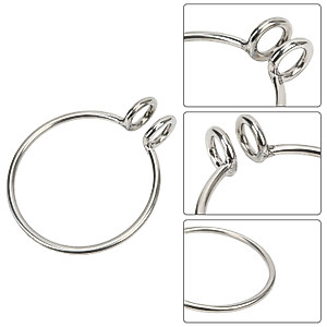 Yuecoom Anchor Retrieval Ring, 8mm Stainless Steel Marine Anchor Retrieving System for Boat Yacht Fishing