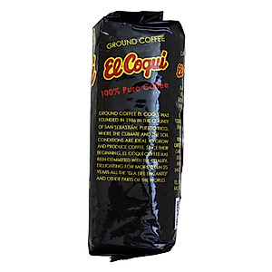 (2 Pack) Puerto Rican Coffee -14 Ounce Bags El Coqui Puro Cafe (28 Ounce Total)