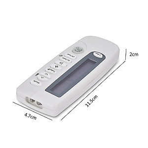 Air Conditioner Remote Control ARH-403 for Samsung, Universal Replacement Remote Control Air Conditioner with Built-in Clock Timer for Samsung Brand