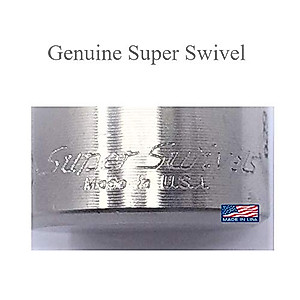 Genuine Super Swivel ½ inch MXF Heavy Duty Hose Reel Swivel. Replacement Swivel for Home and Industrial Steel Hose Reel 9SS8MP50XFP50-Ni-AL #5124