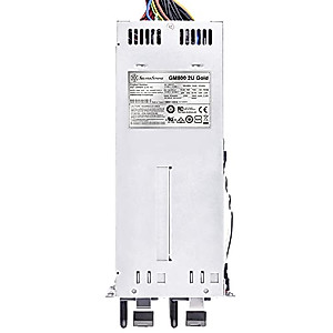 SilverStone Technology Cybenetics Gold 800W 2U Redundant Power Supply (SST-2R0800FCGD-A)