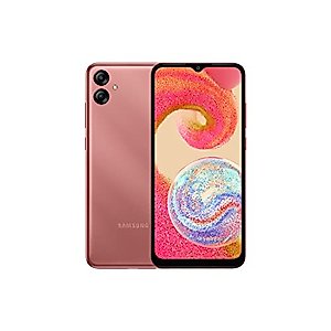 SAMSUNG Galaxy A04e (SM-A042M/DS) Dual SIM 32GB, 6.5" GSM Unlocked, International Version (32GB SD Card Bundle) - Copper