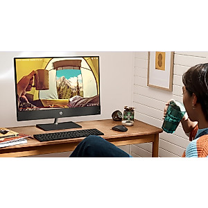 HP Pavilion 27 Touch Desktop 1TB SSD 64GB RAM (Intel 13th gen i7 Processor with 16 cores and Turbo to 4.90GHz, 64 GB RAM, 1 TB SSD, 27-inch FullHD Touchscreen, Win 11) PC Computer All-in-One