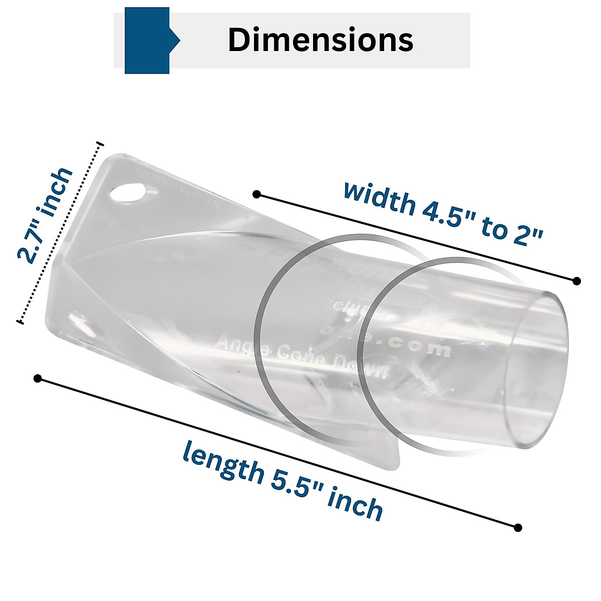 WCS PRO-Cone® Multi-Use Wildlife Excluder – Humane One-Way Entry Deterrent by Wildlife Control Supplies – Safe & Effective Bat Trap for Commercial & Residential Use – Great for Roofs, Garages & Sheds