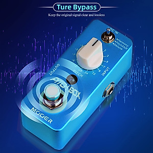 Mooer digitech drop pedal harmonizer guitar pedal mooer pitch box mps1 guitar effect pedal pitch box guitar harmonizer pitch shifter guitar pedal pitch pedal for Electric Guitar Bass True Bypass