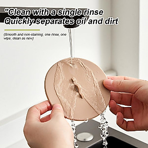 Silicone Cup Lids Silicone Cup Covers 6color Design, Food Grade Anti-dust Airtight Seal Lids for Mugs, Tea Cups, Coffee Cup 6pcs (6PCS)