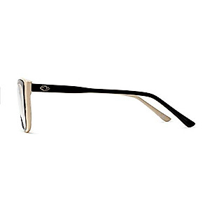 Sofia Vergara x Foster Grant Women's Gloria Reading Glasses Square, Black, 51 mm + 2