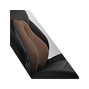 SUSOSU Lumbar Pillow Electric Massage Lumbar Pad Lumbar Support Car Seat Memory Foam Headrest Pillow Backrest Pillow Neck Pillow Drive (Color : Blue)