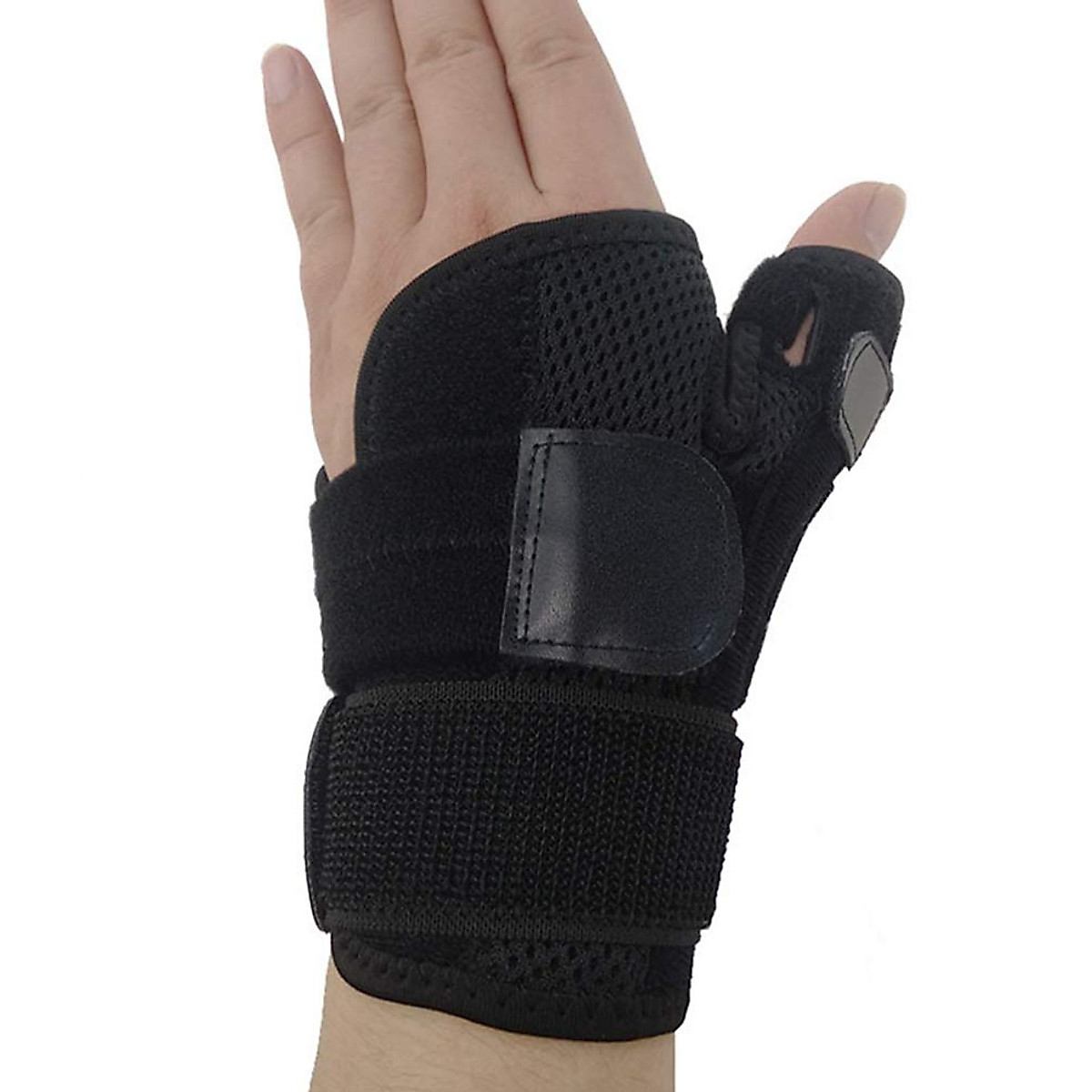 Healifty Wrist Thumb Hand Brace Wrist Splint Thumb Splint Sprained Wrist Guard Sprains Thumb Belt Wrist Support Brace Trigger Thumb Immobilizer Cleat Polyester Sports Wrist Strap