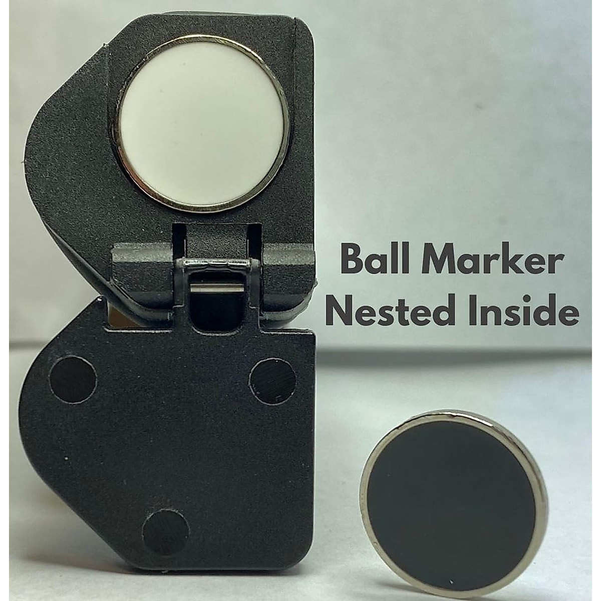 Golf Chipper and Putter Prop Stands – Hinged Putter Stand Cap Keeps Golf Club Shafts Off Ground – Putter Holder by HD Products (Ovesized)